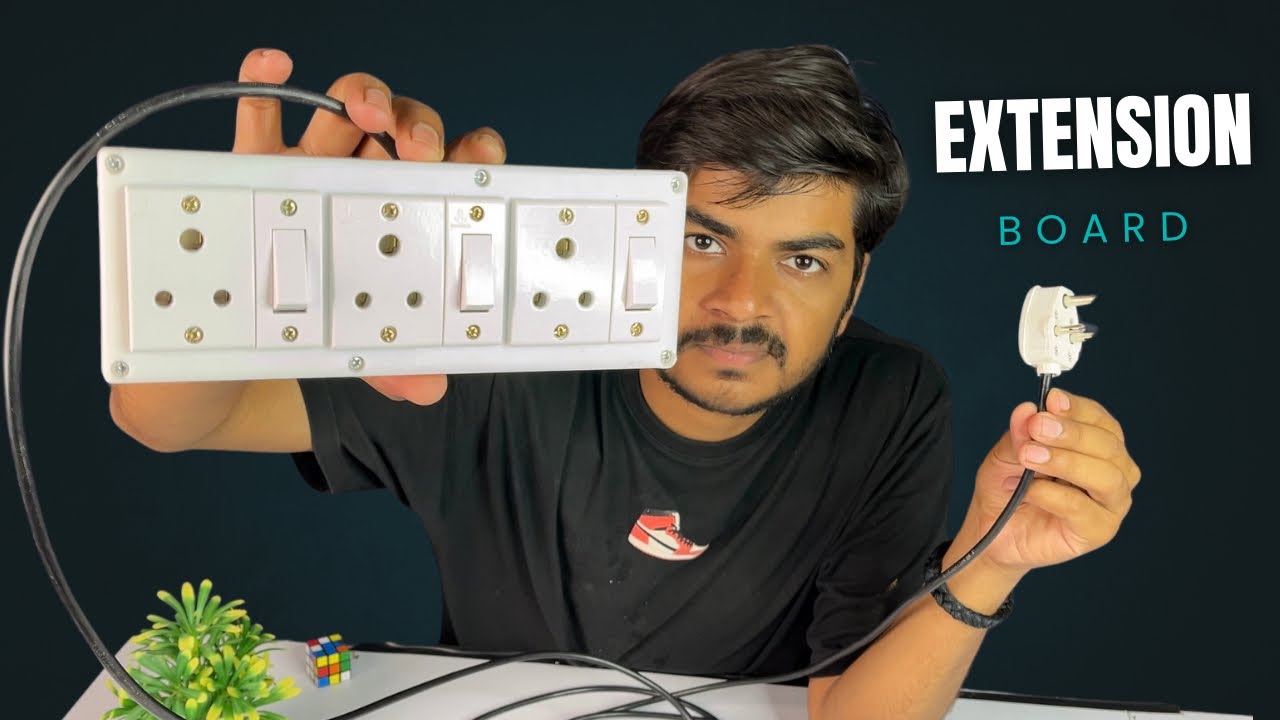 How to Make an Electric Extension Board at Home #extensionboard # ...