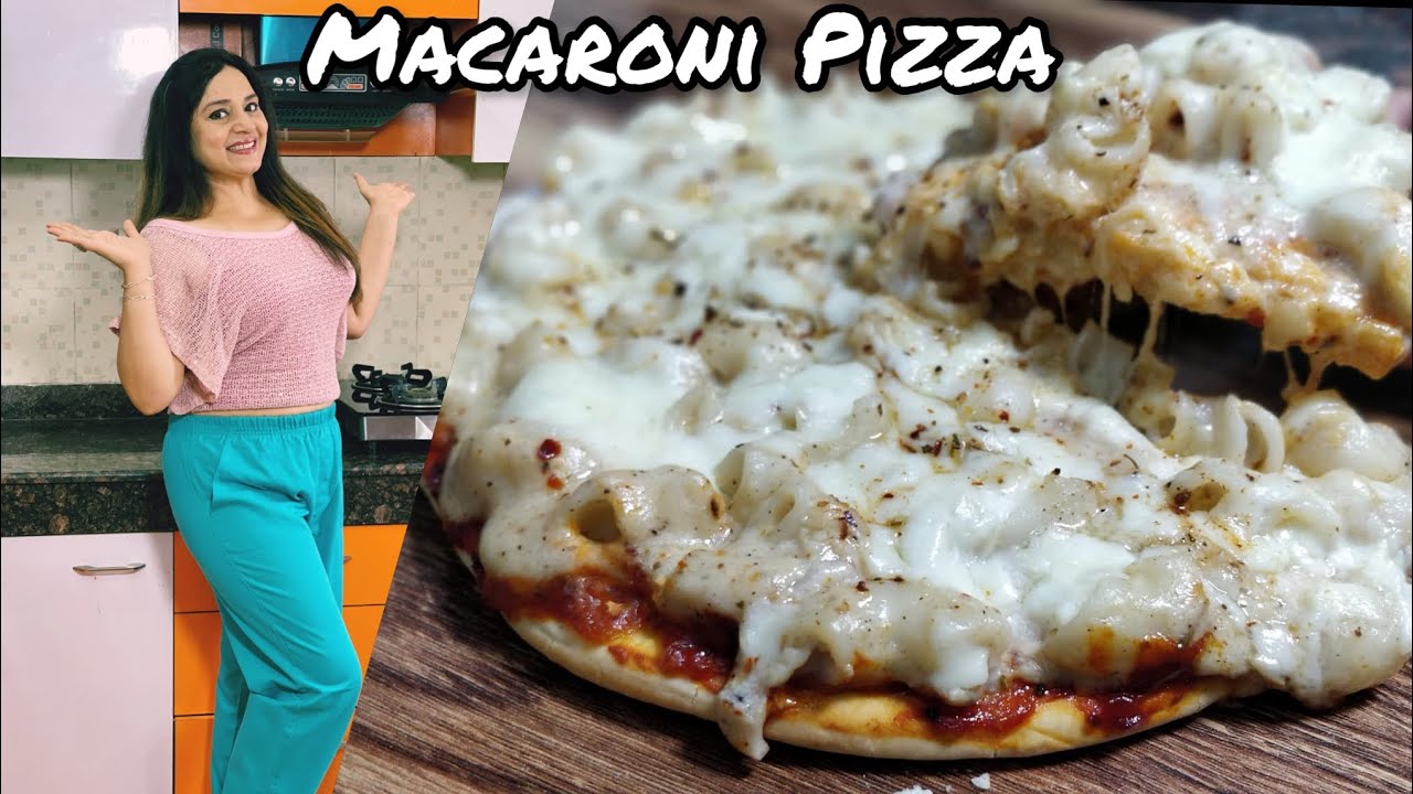 Macroni Pizza || Cheesy Mouthwatring pizza From AE Kitchen'z - YouTube