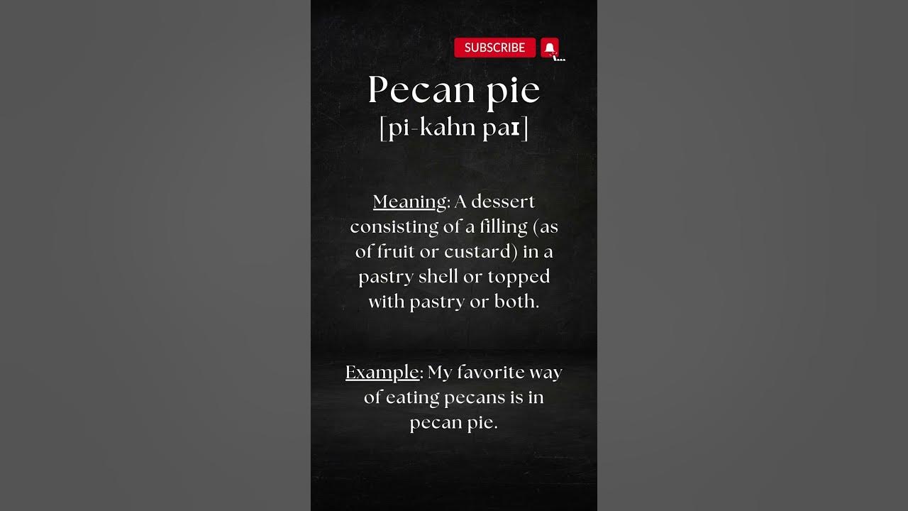 Pronounce PECAN PIE The Right Way shorts shortsvideo pronunciation pronounce-pecan-pie-the-right-way-shorts-shortsvideo-pronunciation