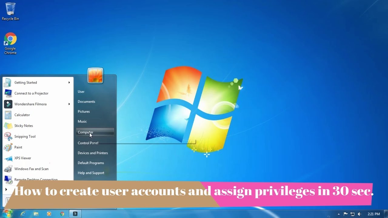 3 WAYS TO CREATE USER ACCOUNTS AND ASSIGN PRIVILEGES IN 30 SEC! | QUICK ...