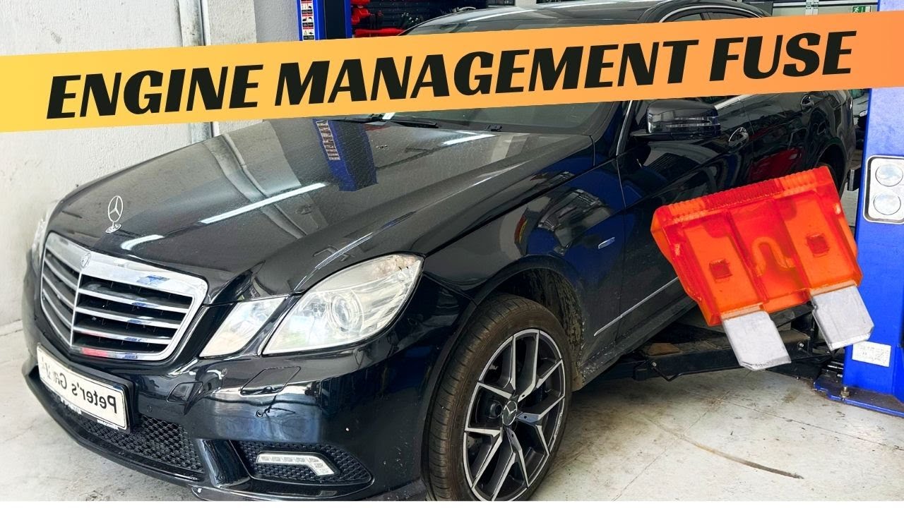 Mercedes W212 Engine Management ECM ECU PCM fuse relay location ...