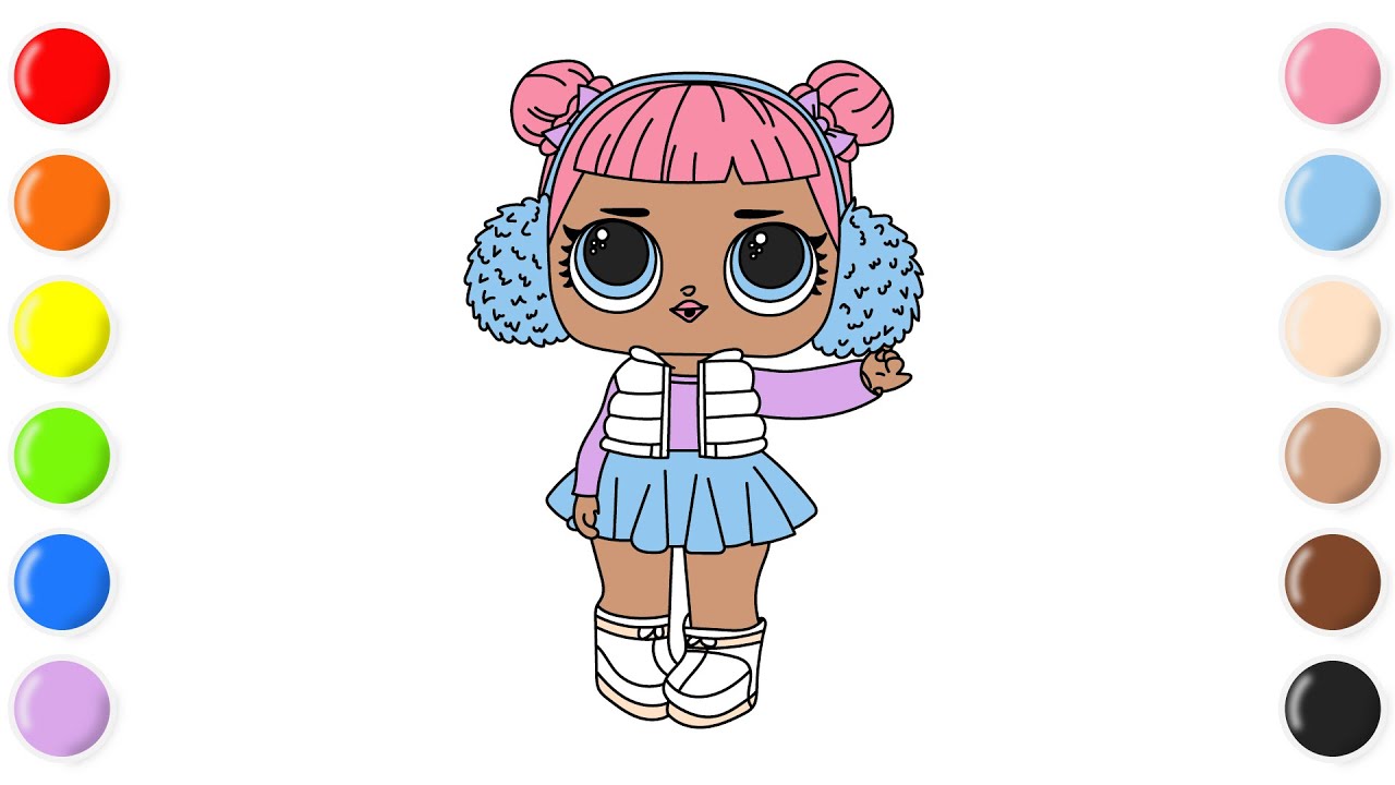 How To Draw lol Surprise Dolls | Step By Step Lol Dolls Drawing ...