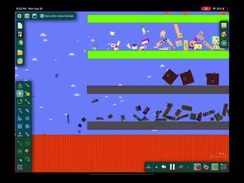 Number blocks in algodoo - YouTube
