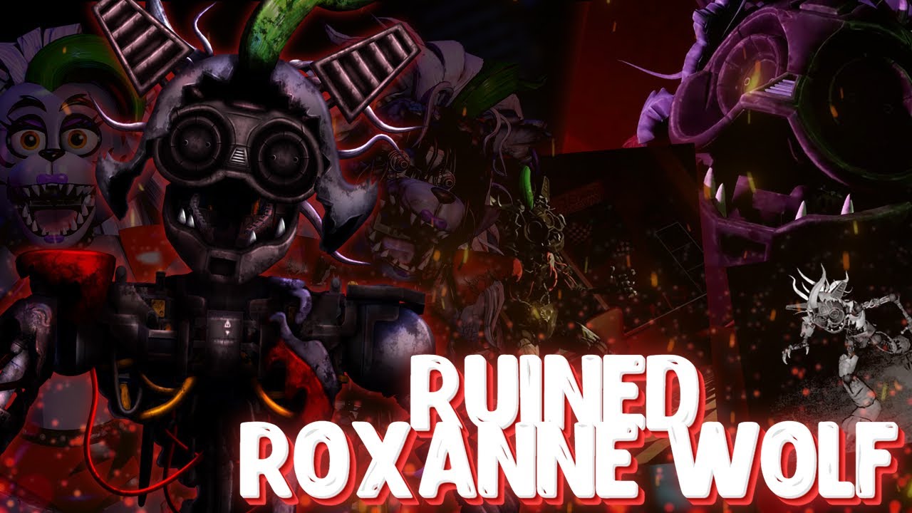 [FNAF | Speed Edit] Ruined Roxanne Wolf - YouTube