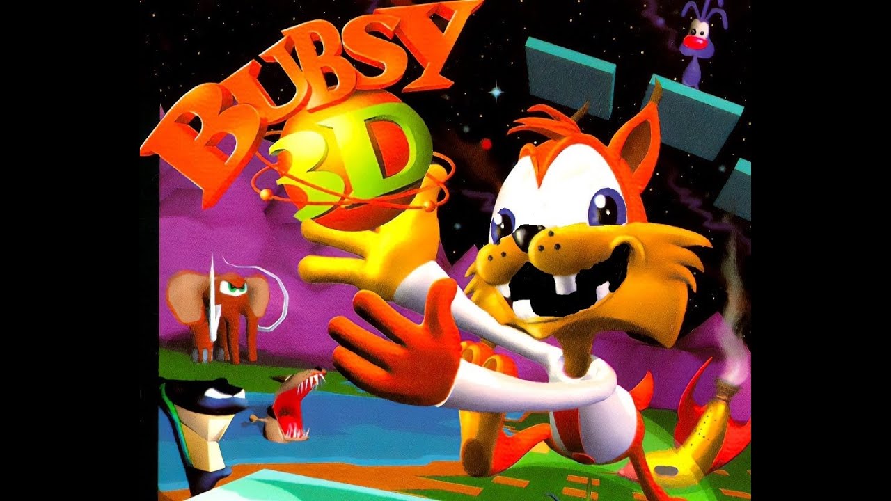 Bubsy 3D (PSX) Let's Play, Part 13: Runaway Woolie; Exploring a baby ...