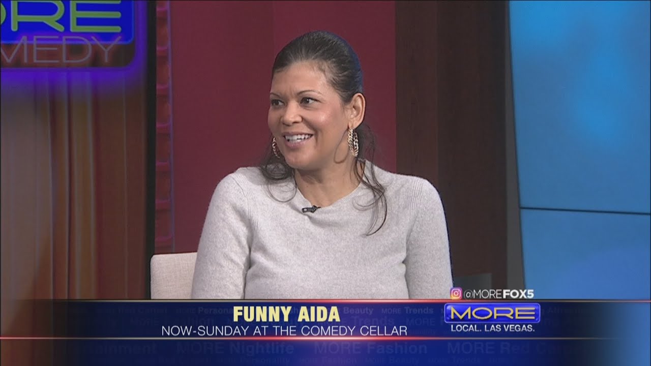 Comedian Aida Rodriguez on MORE FOX5 - YouTube