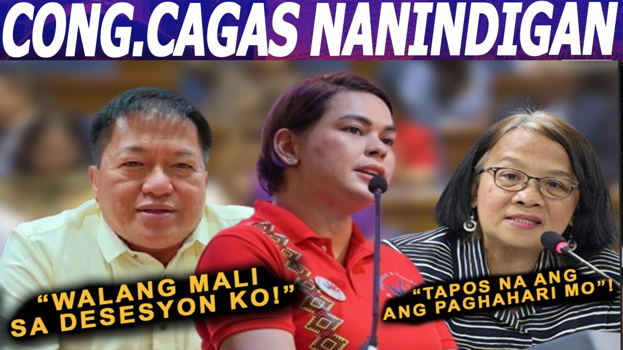 CONG.JOHN TRACY F. CAGAS ISA SA PUMERMA NG IMPEACHMENT NI VP. SARAH ...