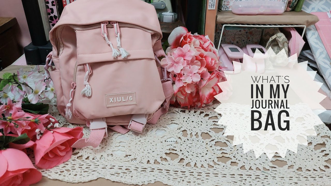 What's in My Journal Bag | Journaling on the Go - YouTube