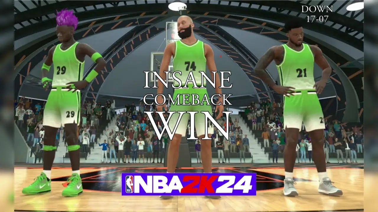 INSANE COMEBACK AGAINST A HIGH LEVEL COMP PRO AM TEAM!! | NBA 2K24 ...