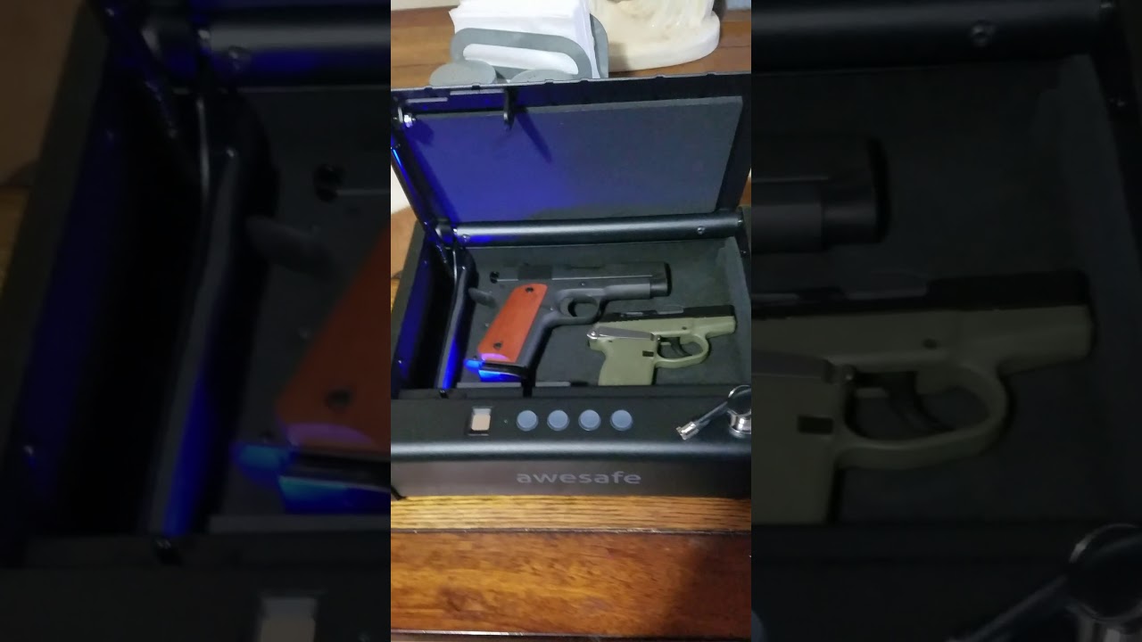 Pistol Safe By Awesafe - YouTube