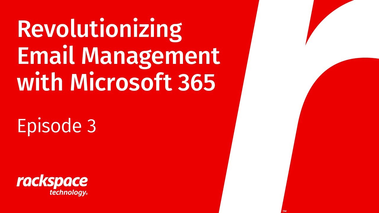 Episode 3: Revolutionizing Email Management with Microsoft 365 - YouTube