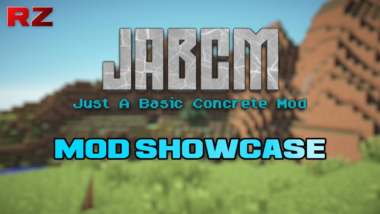 [1.12.2] Just A Basic Concrete Mod - Minecraft Mod Showcase - YouTube