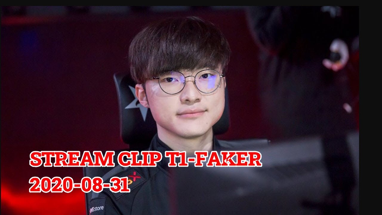 Stream T1 Faker 2020-08-31 | Fans Faker| hide on bush live stream - YouTube