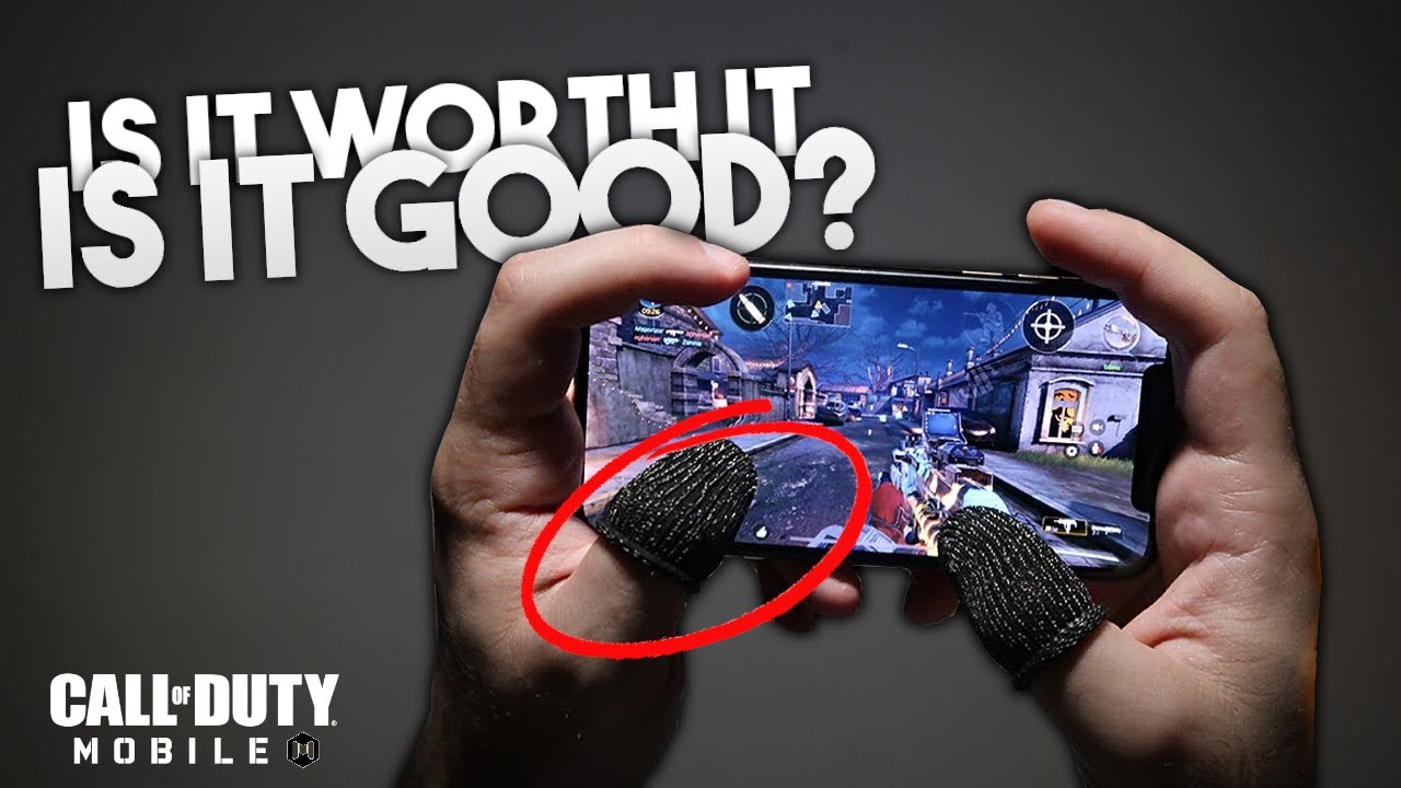 Will FINGER GLOVES make YOUR AIM BETTER in Call of Duty Mobile ...