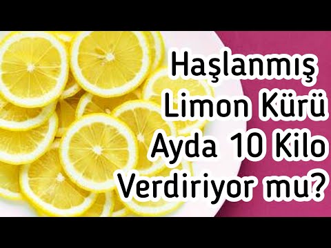 Ayda 10 Kilo Verdiren Haşlanmış Limon Kürü İle Nasıl Zayıfladım? Mum Gibi Eriten Zayıflama Yöntemi
