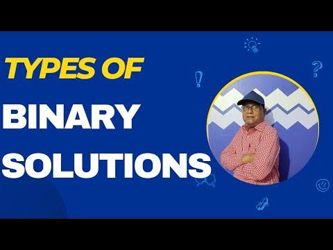 TYPES OF BINARY SOLUTIONS I A CONCEPT I CHEMISTRY I CLASS XII I MIND ...