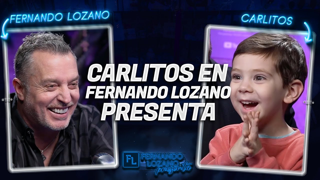 Carlitos en Fernando Lozano Presenta - Priscila Cantú, Carlos Posadas y Carlitos - YouTube