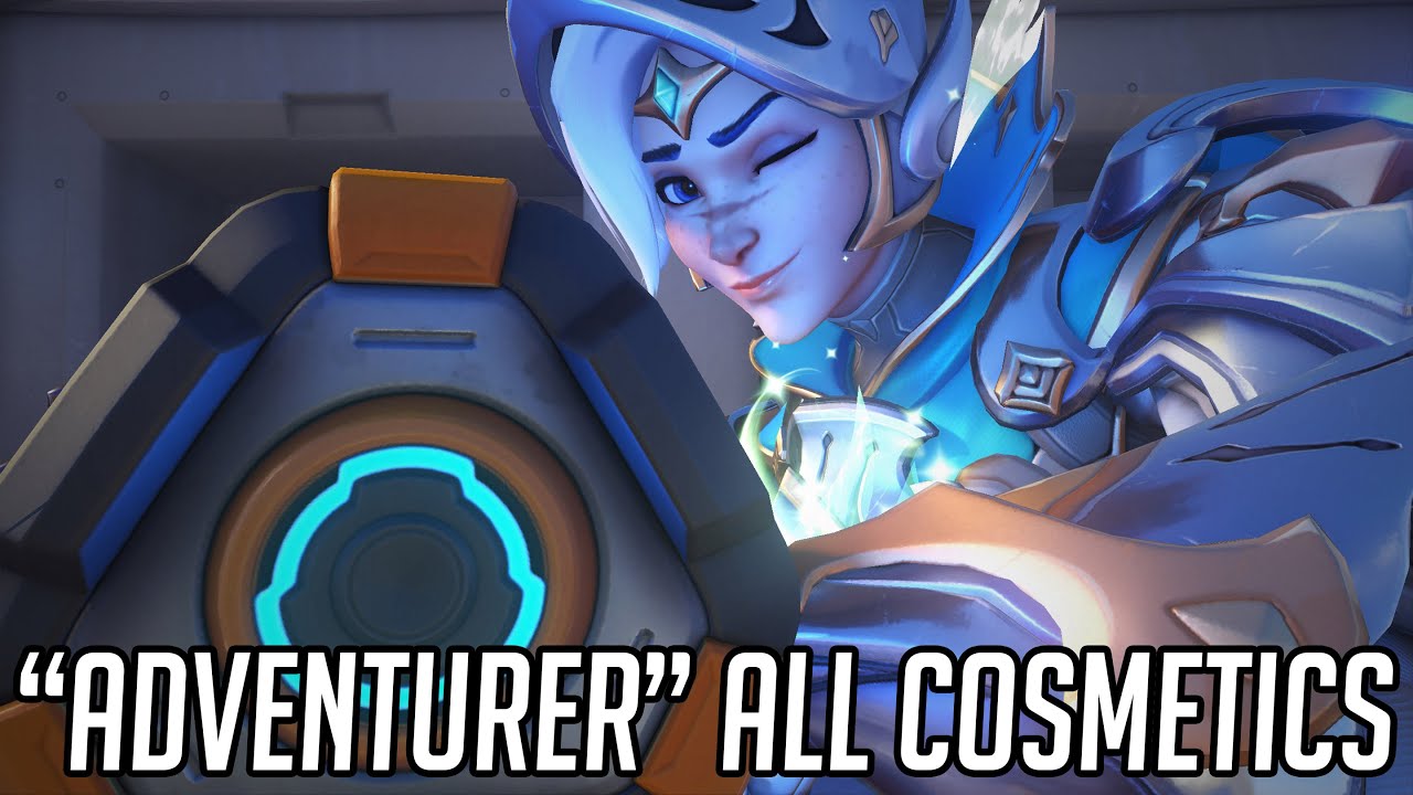 "Adventurer" Tracer All Cosmetics Showcase - Overwatch 2 - YouTube