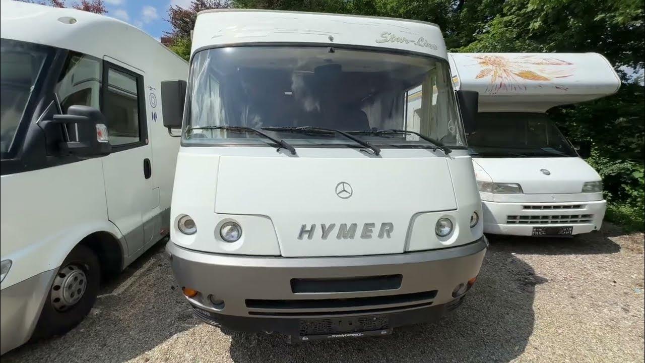 HYMER / ERIBA / HYMERCAR Star Line MB 640 AUTOMATIK/SOLAR/KLIMA - YouTube