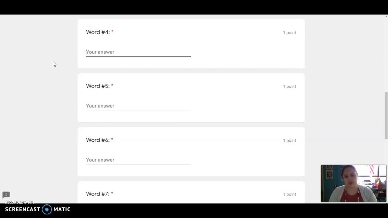 Spelling Test Unit 2A Lesson 10 - YouTube