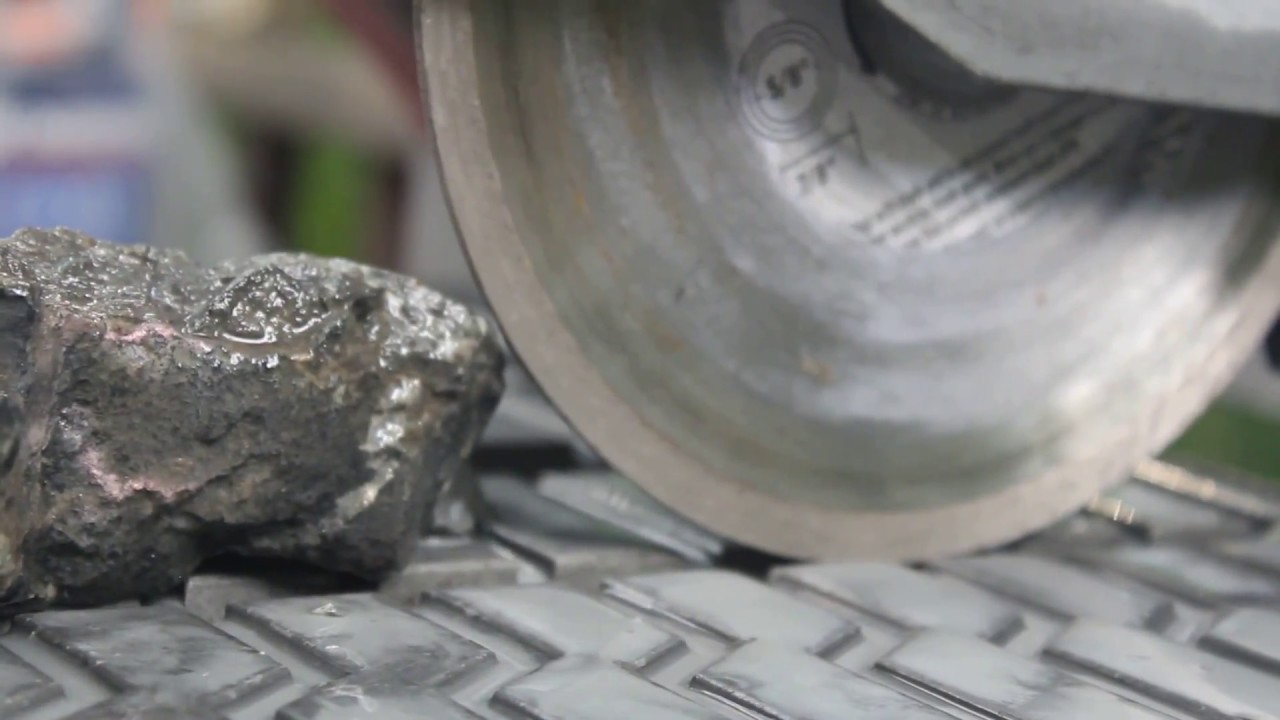 WHAT'S INSIDE? T-BONE SHAPED ROCK FROM SILVER MINE - YouTube