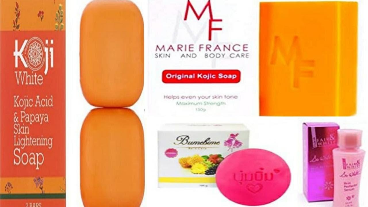 MY TOP 3 BEST SKIN WHITENING SOAPS|HOW TO USE + FW SO WHITE SERUM ...