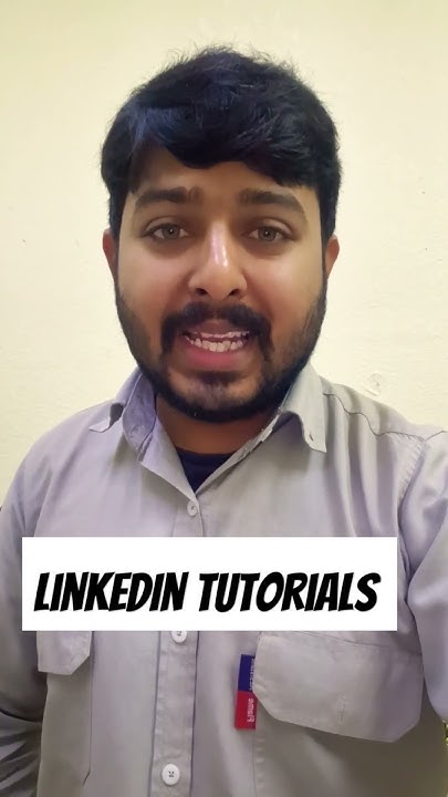 LinkedIn Tutorials for University Students #linkedintutorial - YouTube