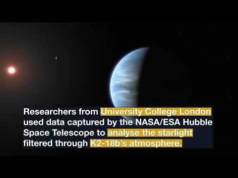 Exoplanet K2- 18b - YouTube