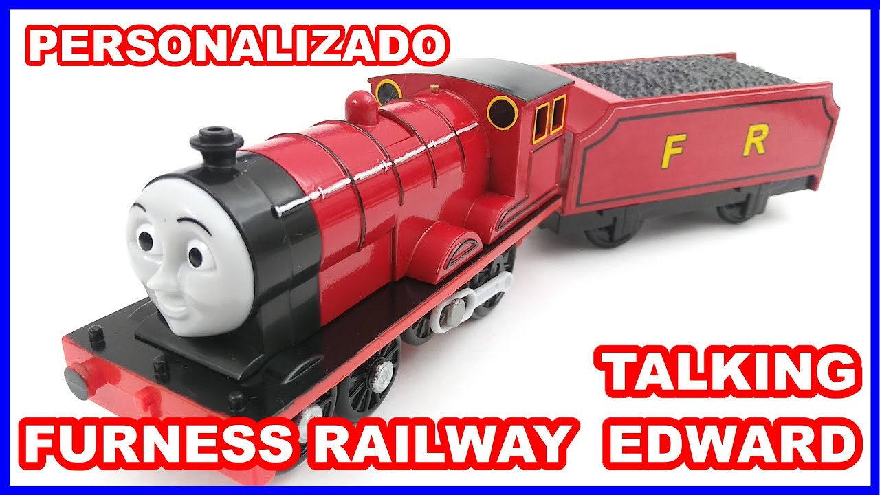Thomas y sus amigos Furness Railway Talking Edward Trackmaster プラレール き ...