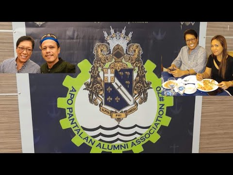 APO Pantalan Alumni Association Induction Of Officers W/ DOLE Secretary ...