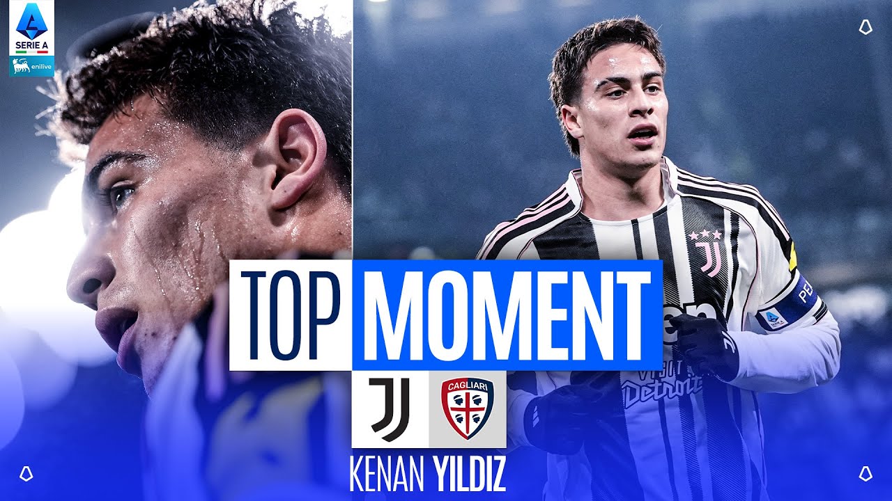 Yildiz Drives Juventus Forward | Top Moment | Juventus-Cagliari | Serie ...