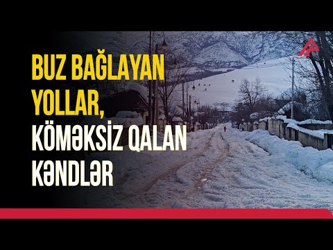 Qar Lerik kəndlərini çıxılmaz vəziyyətə saldı | APA TV
