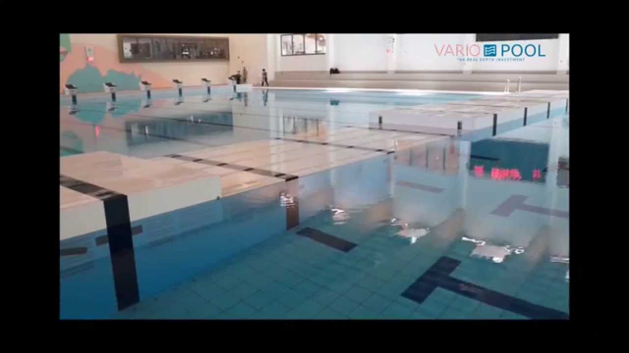 Variopool - Multisection bulkhead swimming pool - YouTube