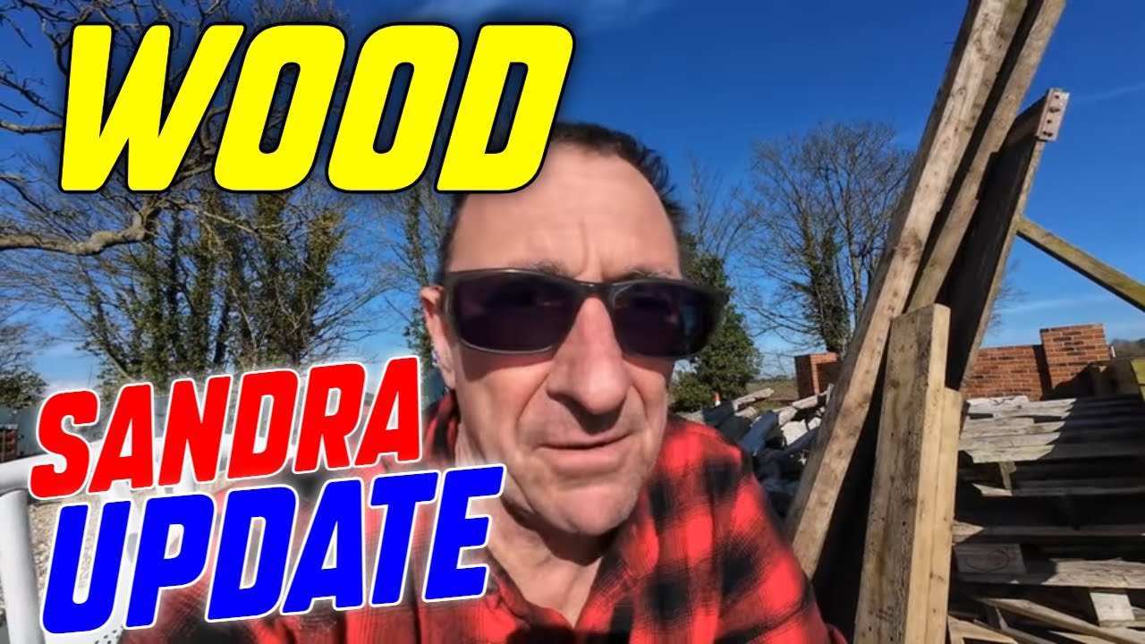 Wood Sorting and an Update from Sandra - YouTube