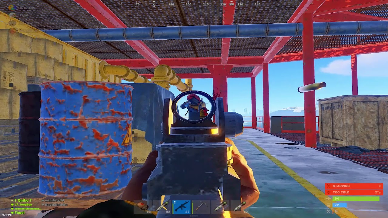 They say im cheating (rust pvp highlights) - YouTube