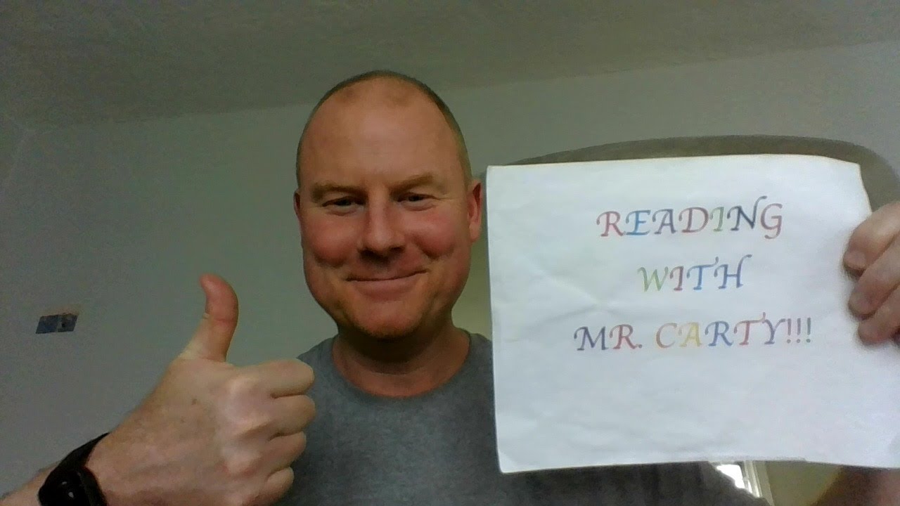 Reading with Mr. Carty! - YouTube
