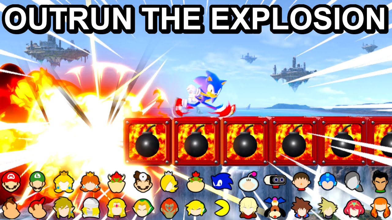 Outrun The Explosion!! - Super Smash Bros. Ultimate - YouTube