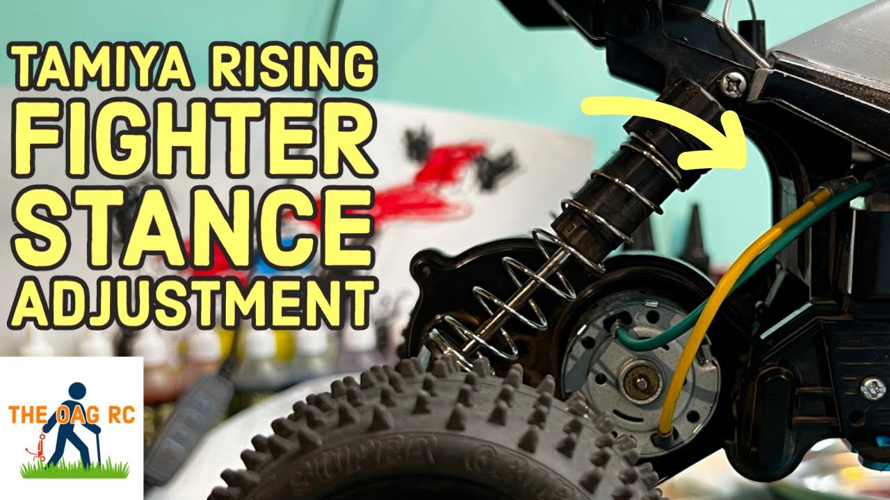 Tamiya Rising Fighter Suspension Adjustment Hop Up - YouTube