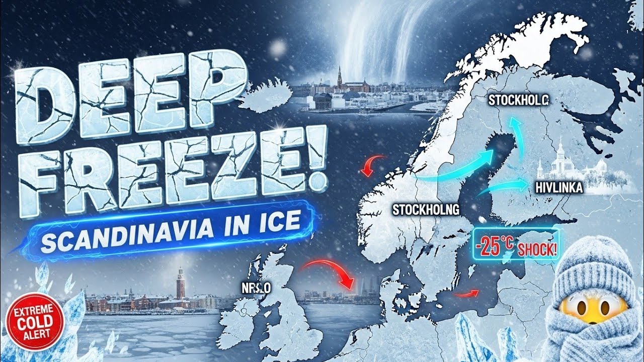 Scandinavia Deep Freeze: Oslo, Stockholm & Helsinki Freeze Under ...
