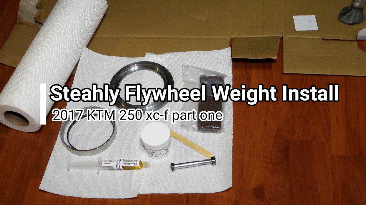 Steahly Flywheel Weight part one - YouTube