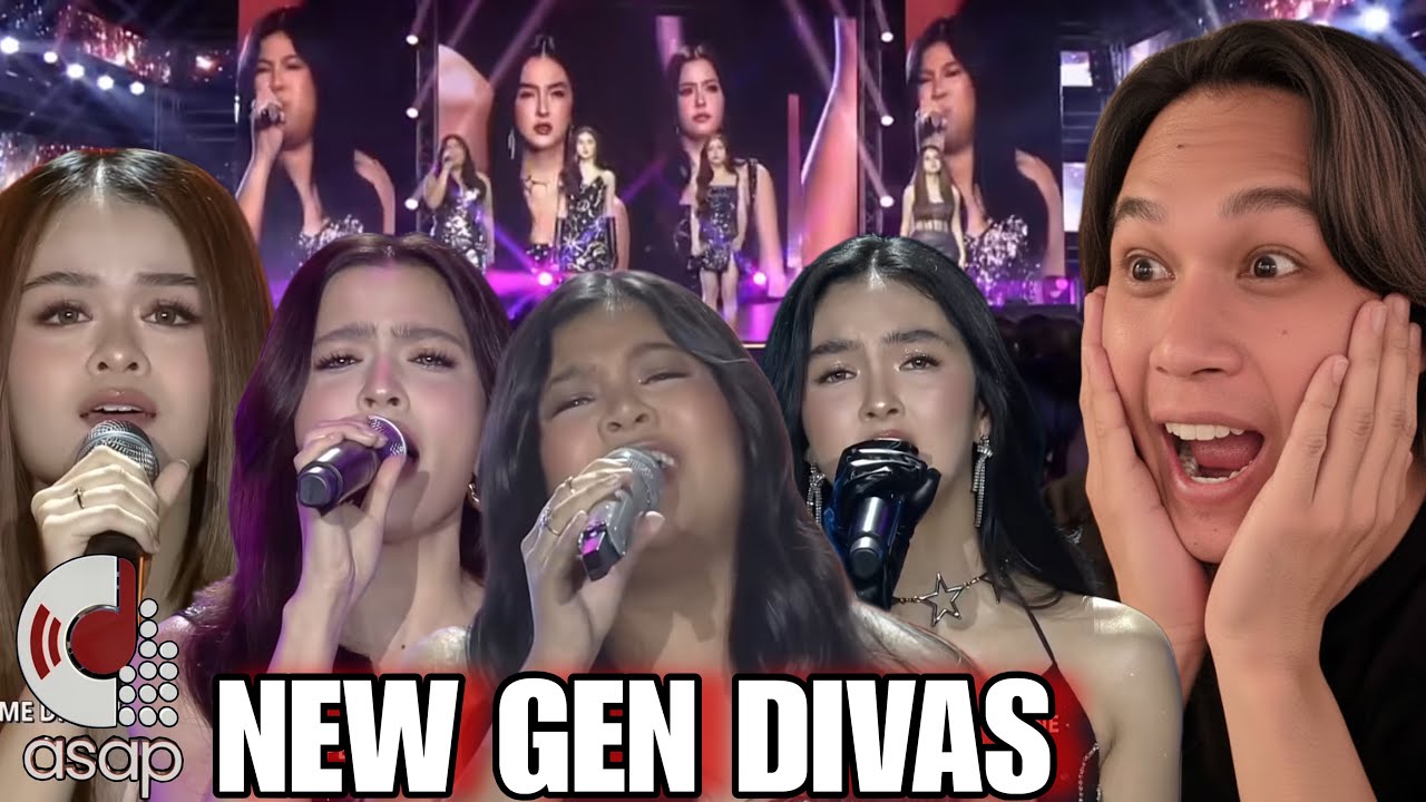 ASAP NEW GEN DIVAS Kai Vs Esang Vs Alexa Vs Elha| REACTION - YouTube