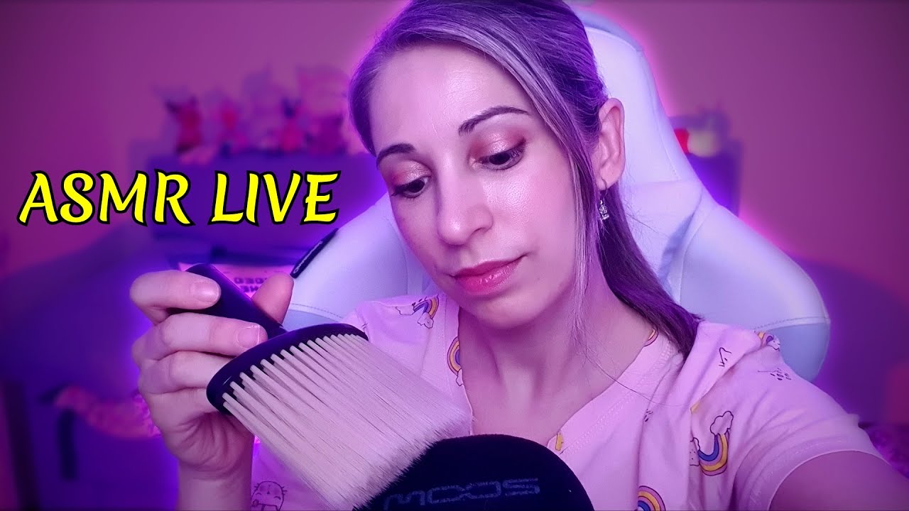 ASMR Live | Quedate conmigo hasta que duermas | Surr ASMR - YouTube
