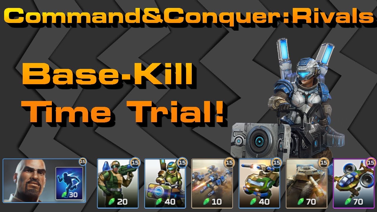 C&C Rivals: Base Kill Time Trial! - YouTube