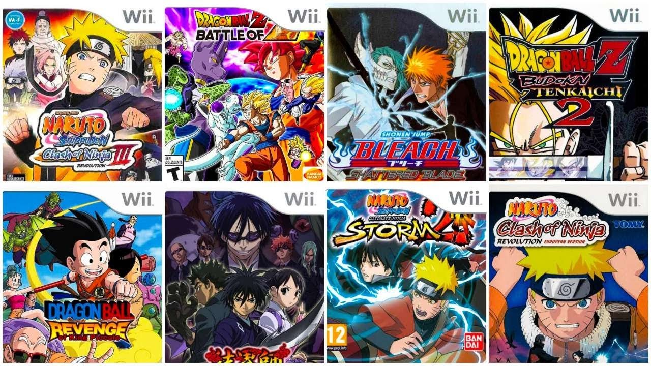 All Anime Fighting Games for Wii | Anime Fighting Games for Nintendo ...