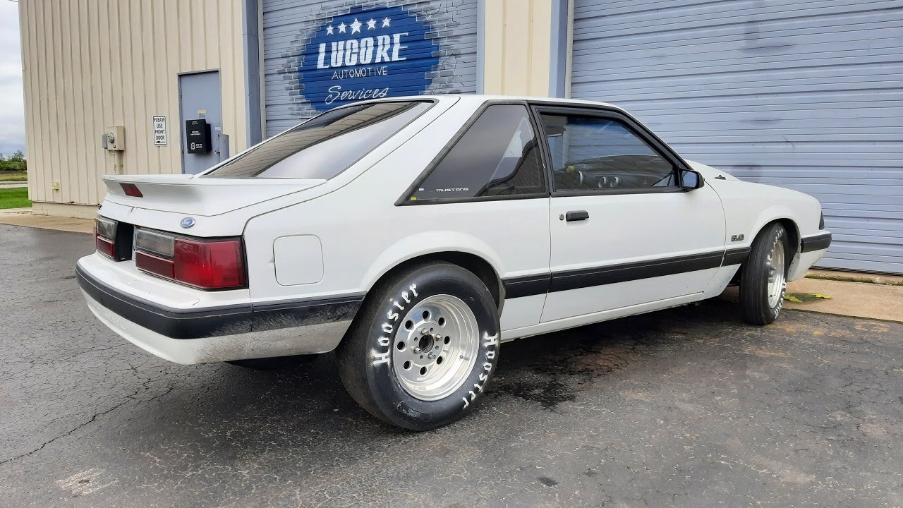 Another Fast Ford Fox Body on in for a Racing Alignment! From Lucore ...