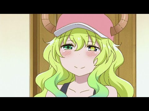 Shouta pone a bailar a lucoa (Kobayashi-san Chi no Maid Dragon S)