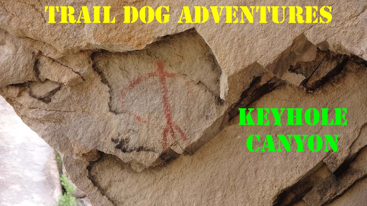 Keyhole Canyon, NV- Petroglyphs & Pictographs - YouTube
