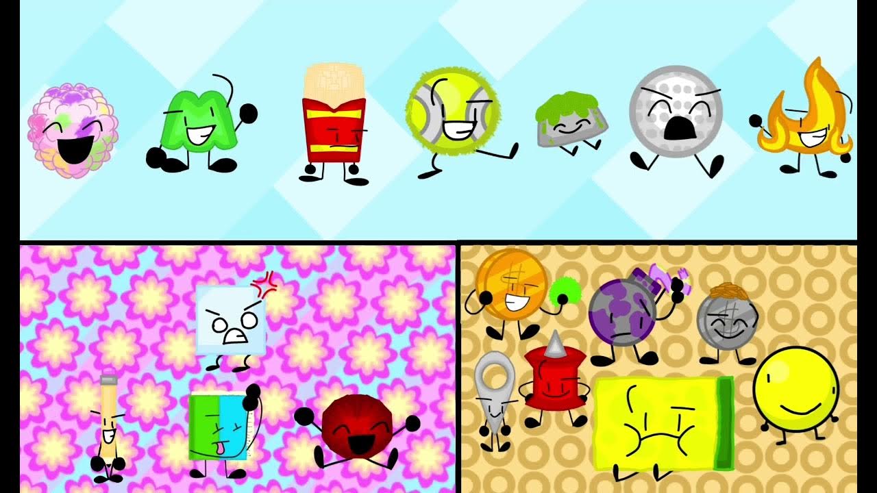 BFDIA Elimination Order - As Of BFDIA 13 - YouTube