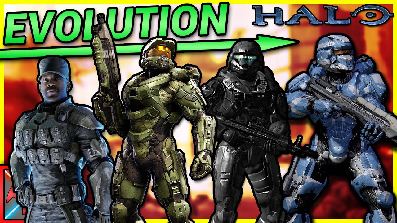 Die EVOLUTION der SPARTAN SUPERSOLDATEN des UNSC - HALO SPARTANS ...