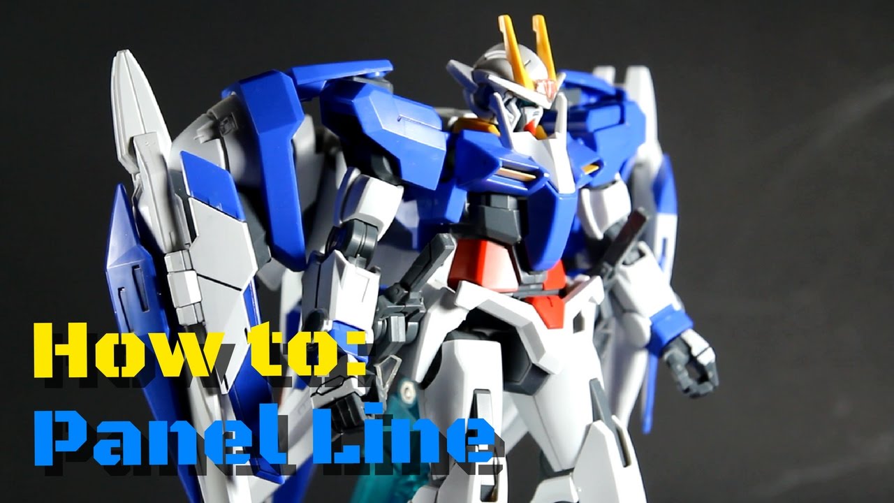 How to Panel Line Your Gunpla 2017 - YouTube